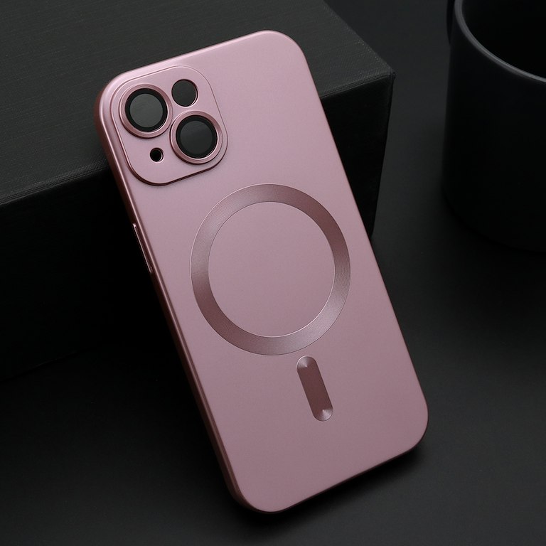 Zastitna maska (futrola) ELEGANT MAGSAFE - iPhone 15 roze (MS)