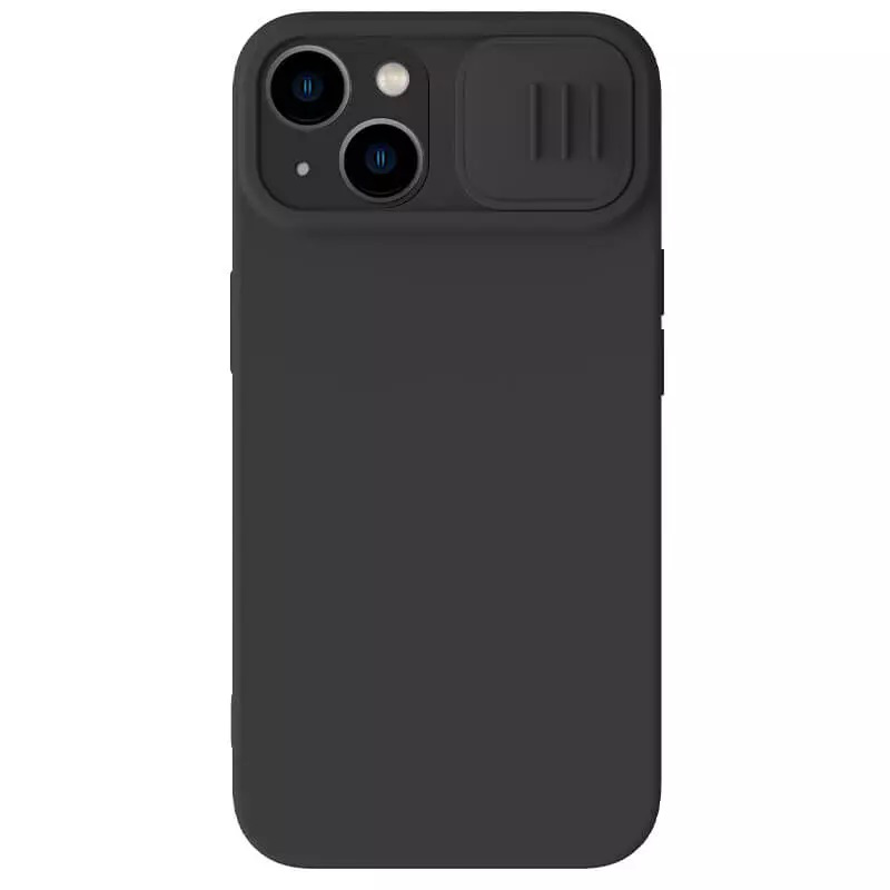 Zastitna maska (futrola) Nillkin CamShield Silky - iPhone 15 6.1 crna