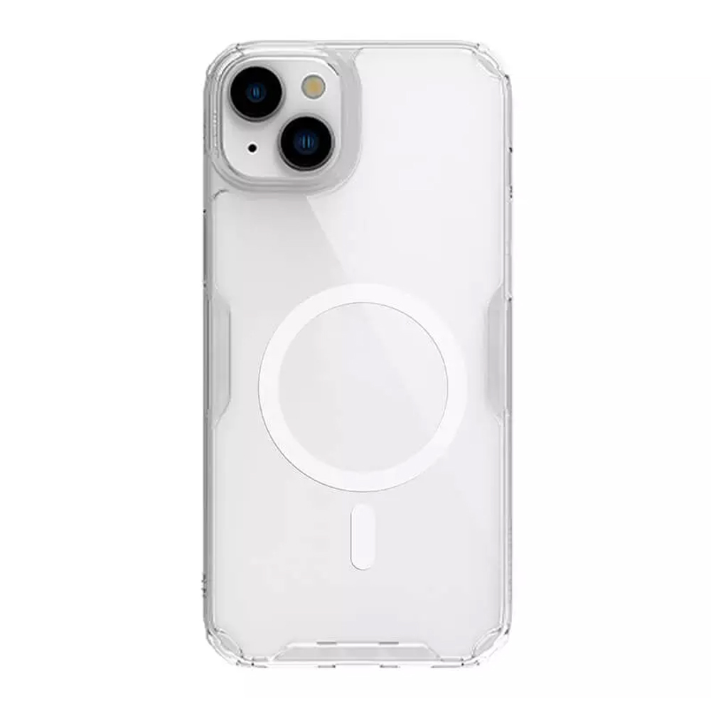 Zastitna maska (futrola) Nillkin Nature Pro Magnetic - iPhone 15 Transparent (MS)