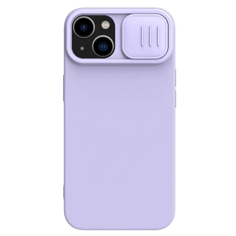 Zastitna maska (futrola) Nillkin CamShield Silky - iPhone 15 Plus ljubicasta