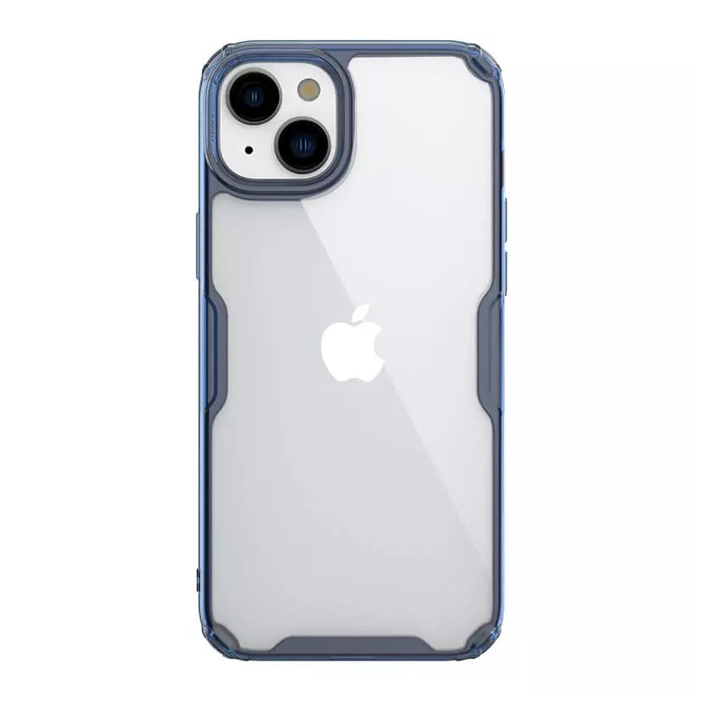 Zastitna maska (futrola) NILLKIN NATURE PRO - iPhone 15 Plus plava (MS)