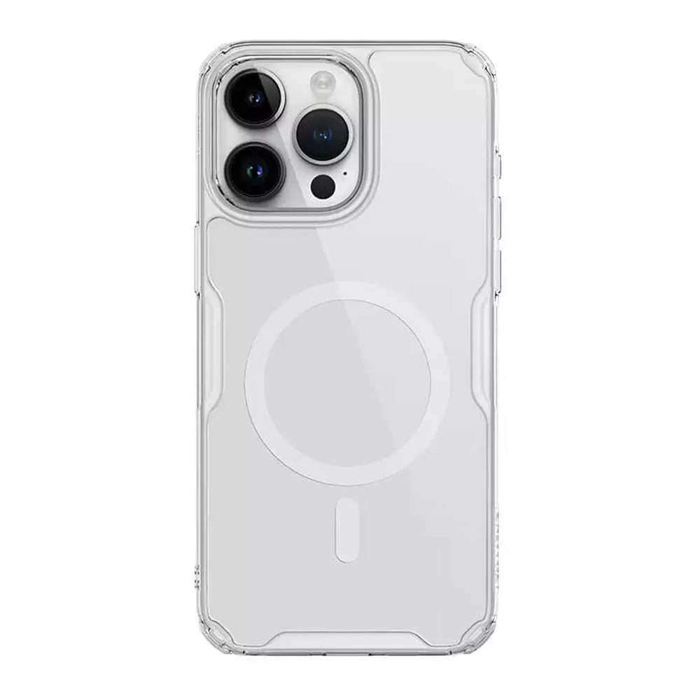 Zastitna maska (futrola) Nillkin Nature Pro Magnetic - iPhone 15 Pro (6.1) Transparent (MS)