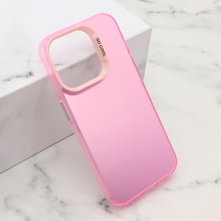 Zastitna maska (futrola) SHINE - iPhone 15 Pro (6.1) roze (MS)