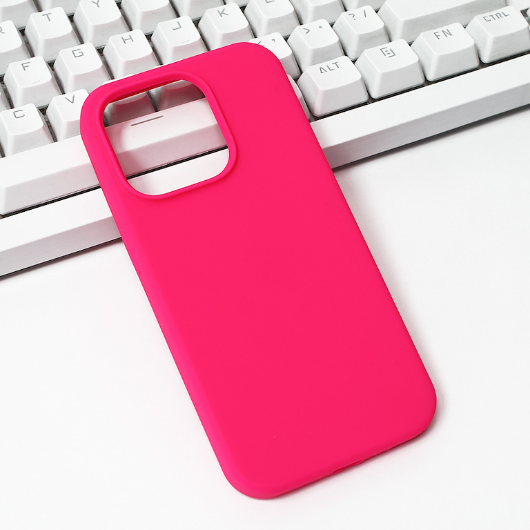 Zastitna maska (futrola) Summer color - iPhone 15 Pro 6.1 pink