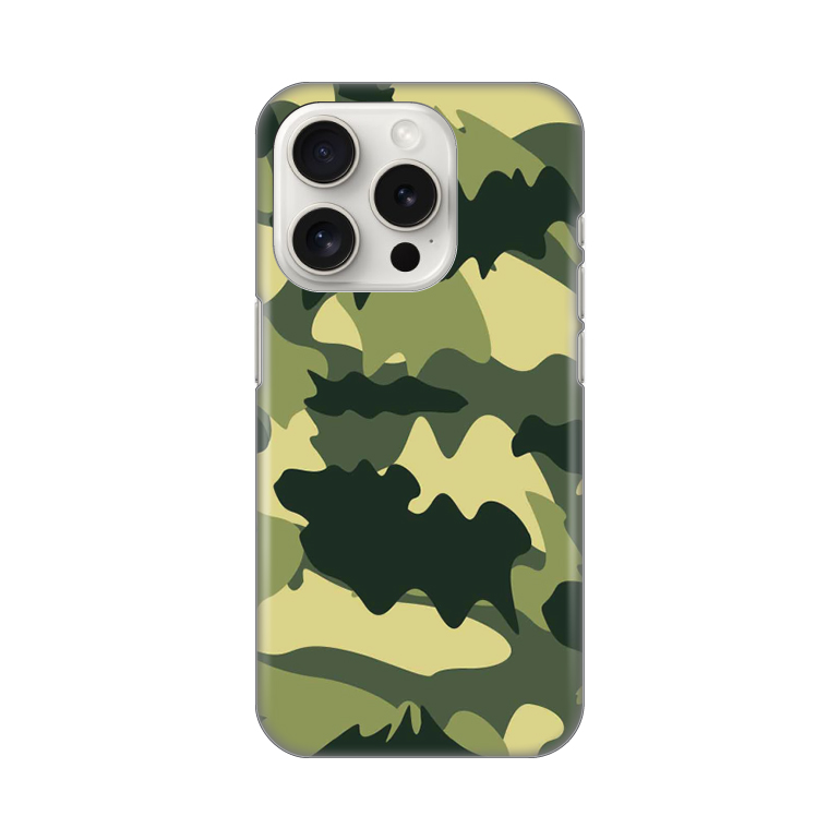 Zastitna ultra tanka (skin) maska / futrola PRINT - iPhone 15 Pro 6.1 Army
