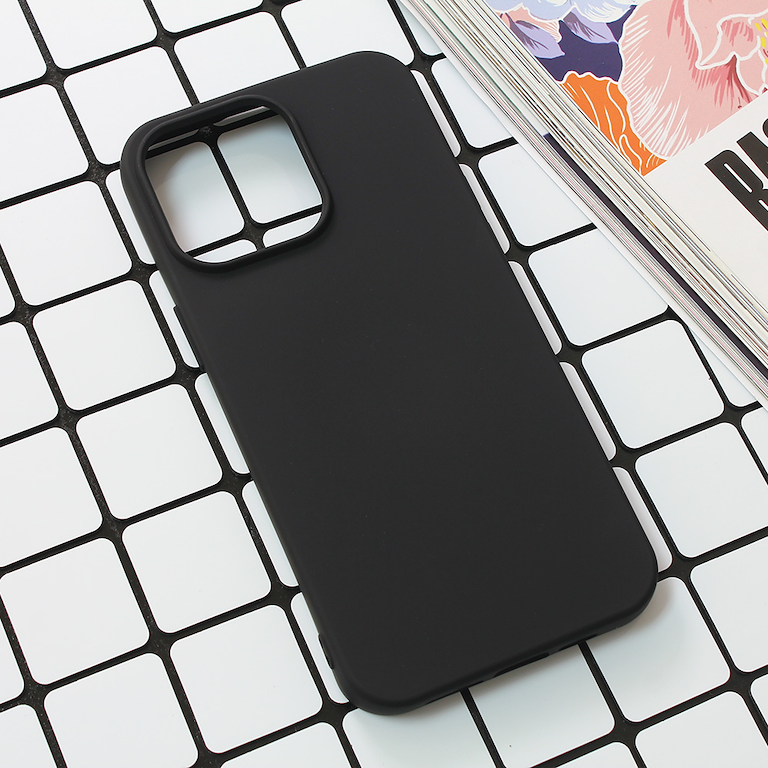 Zastitna maska (futrola) Nano Silikon - iPhone 15 Pro Max 6.7 crna