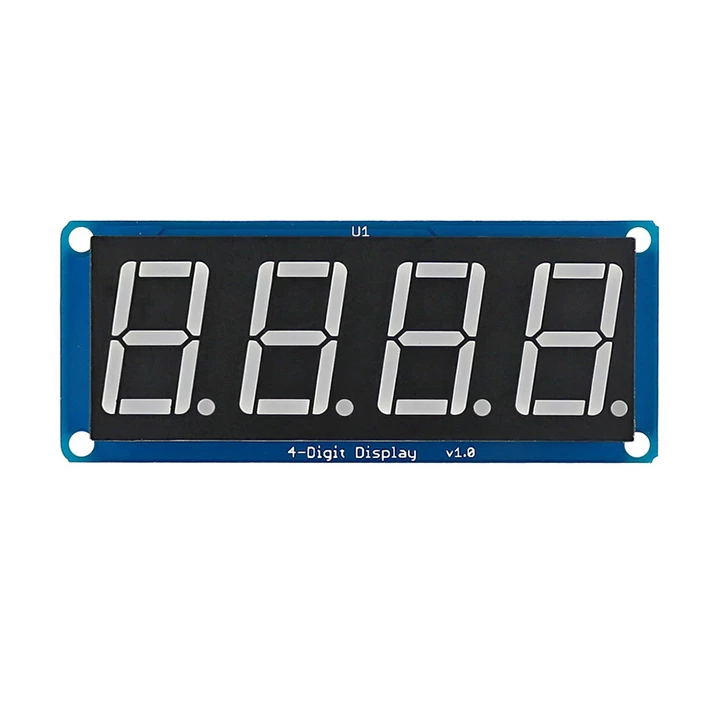 Arduino 4xLED display, 0.56" plavo svetlo, compatible