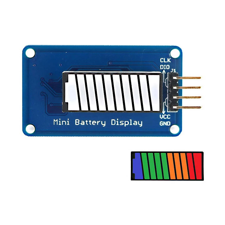 Arduino indikator baterije, compatible