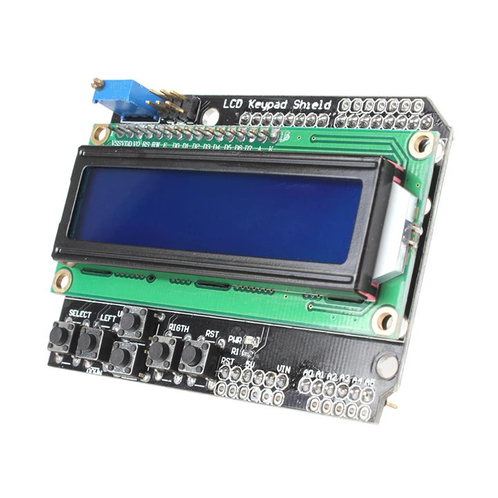 Arduino LCD 2x16 BL sa tasterima, compatible