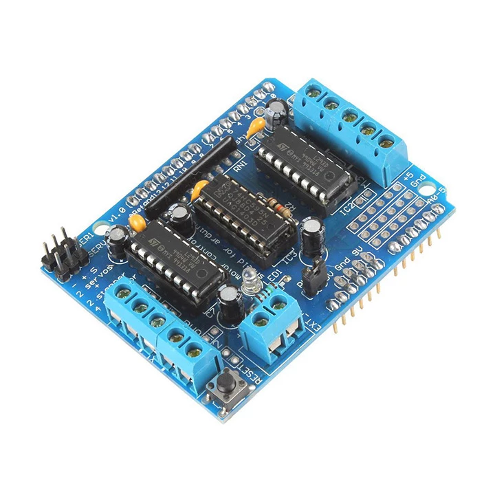 Arduino motor kontroler L293D, compatible