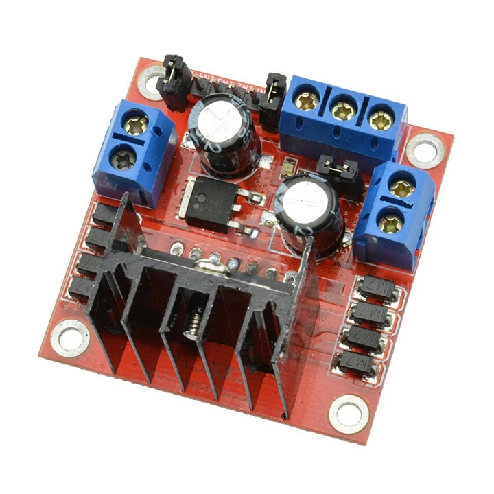 Arduino motor kontroler L298N, H-Bridge, compatible