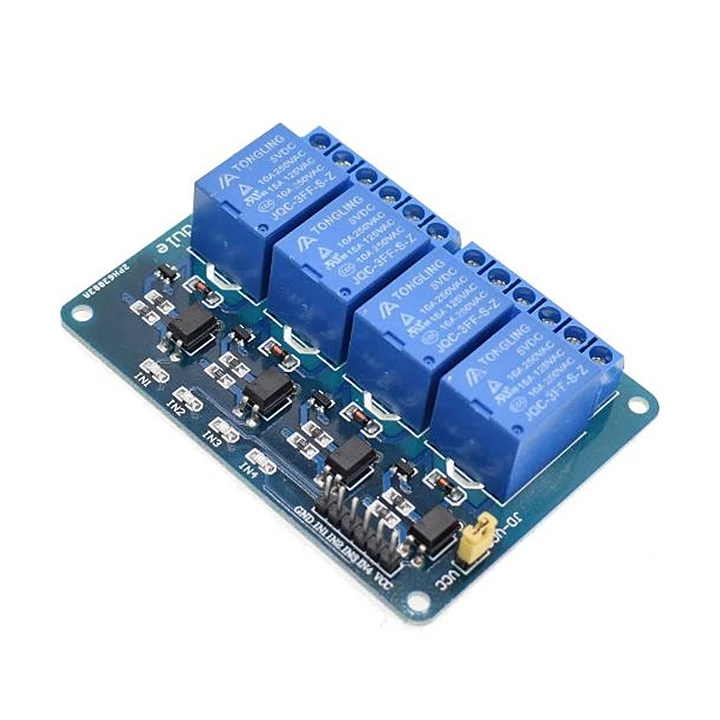 Arduino relejni modul x4, 5V, compatible