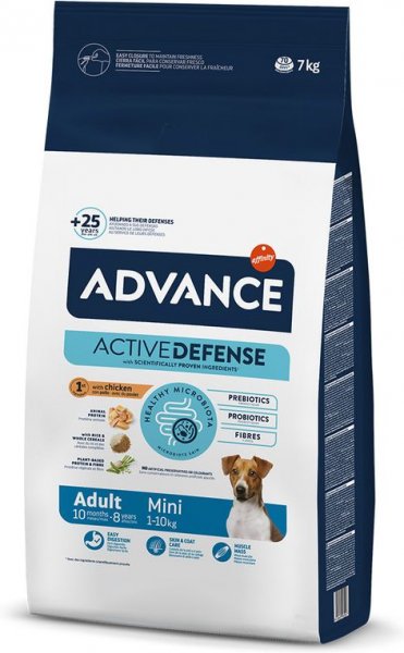 Advance Dog Adult Mini Piletina&Pirinac 7 KG