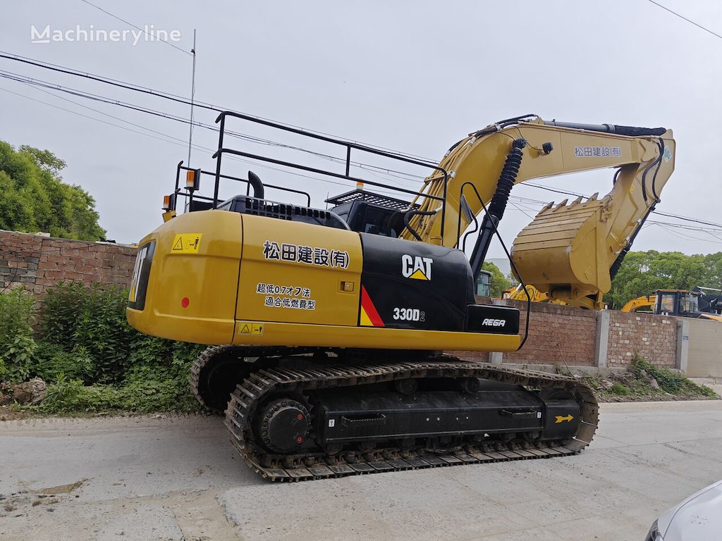 Caterpillar used cat 330d2 30t excavator with high quality for earthmoving bager guseničar