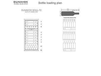 DXJ-65.154DB DUNAVOX vinska vitrina