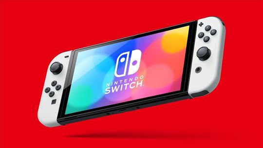 Nintendo Switch Oled White Novo!