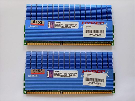 Ddr3 2x4gb kongston br4