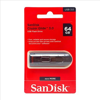 SanDisk Cruzer Glide USB 3.0 64gb Flash Memorija