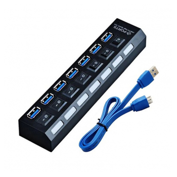 USB 3.0 HUB 7 porta JWD-U37