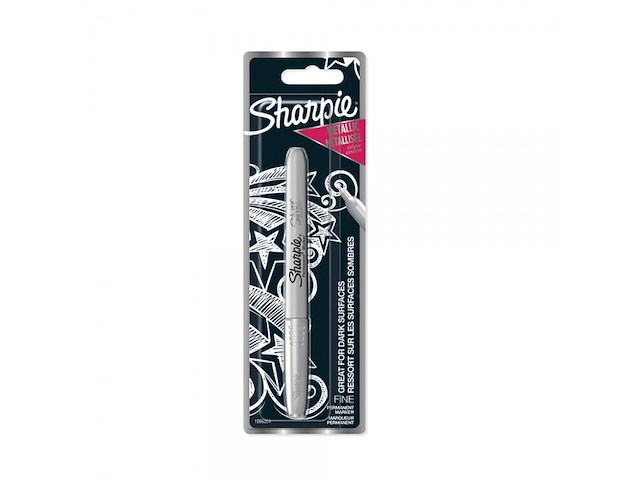 SHARPIE PERMANENTNI MARKER METALLIC SILVER