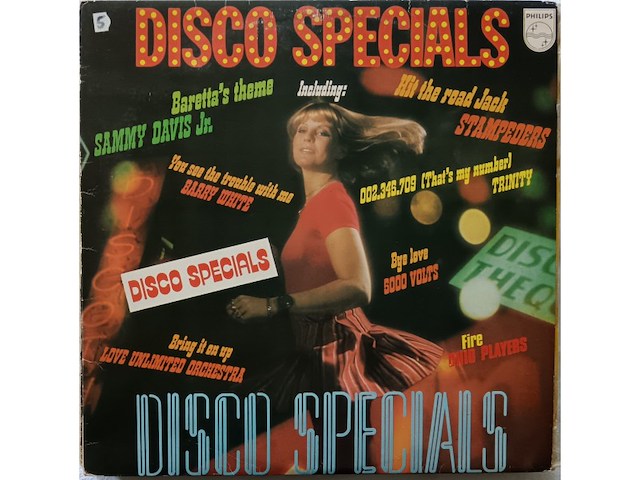 VARIOUS  -  DISCO  SPECIALS