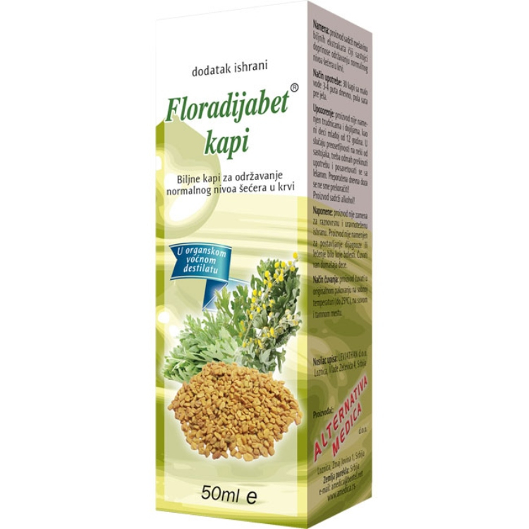 Floradijabet kapi 50ml