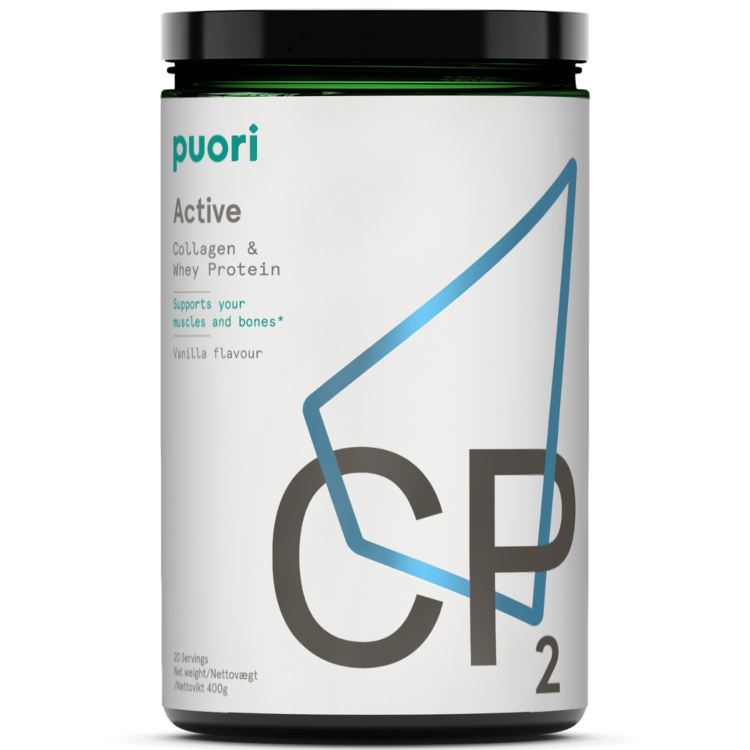 PUORI CP2 Active - Kolagen + Whey protein - 400g - 20 dnevnih doza