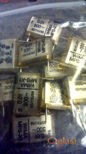 Wima MP3-X2 10nF 300VAC NOS 125rsd