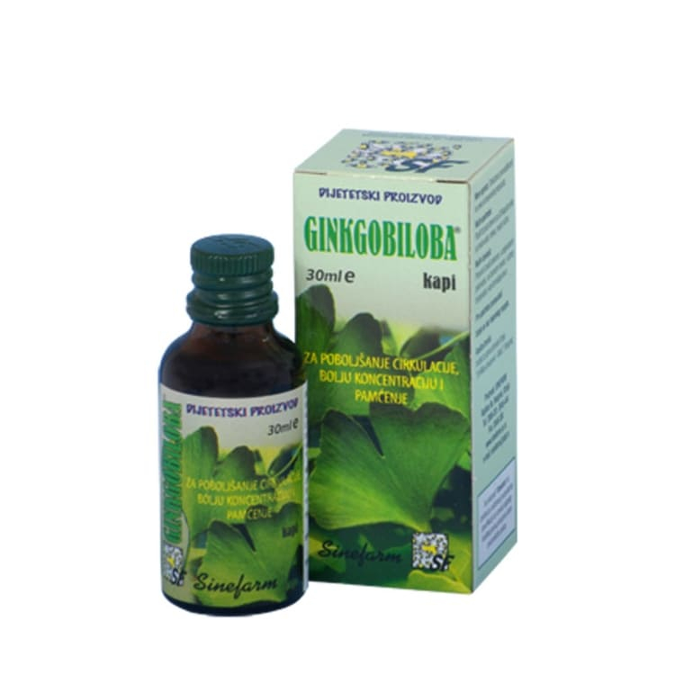 Sinefarm Ginkobiloba kapi 30ml