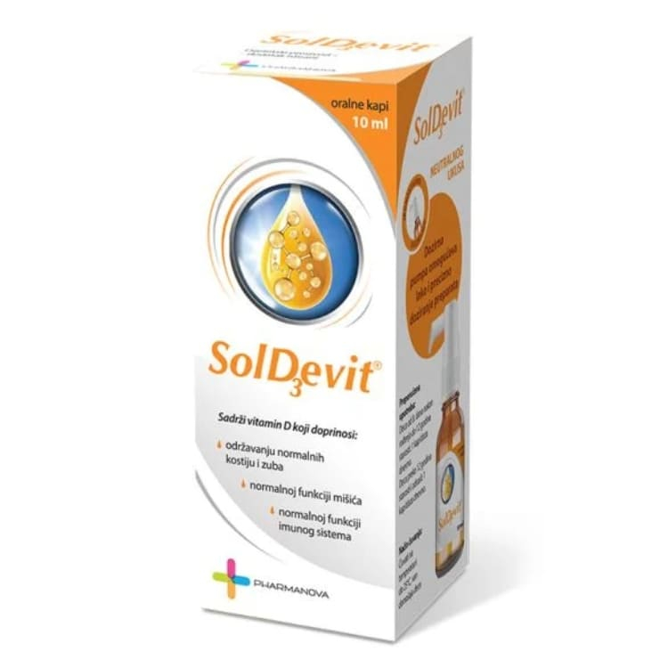 Soldevit D3 400IU kapi 10ml