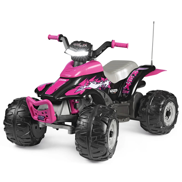 Peg Perego Dečiji motor na akumulator 12V Corral T-Rex 330W Pink PIGOR0101
