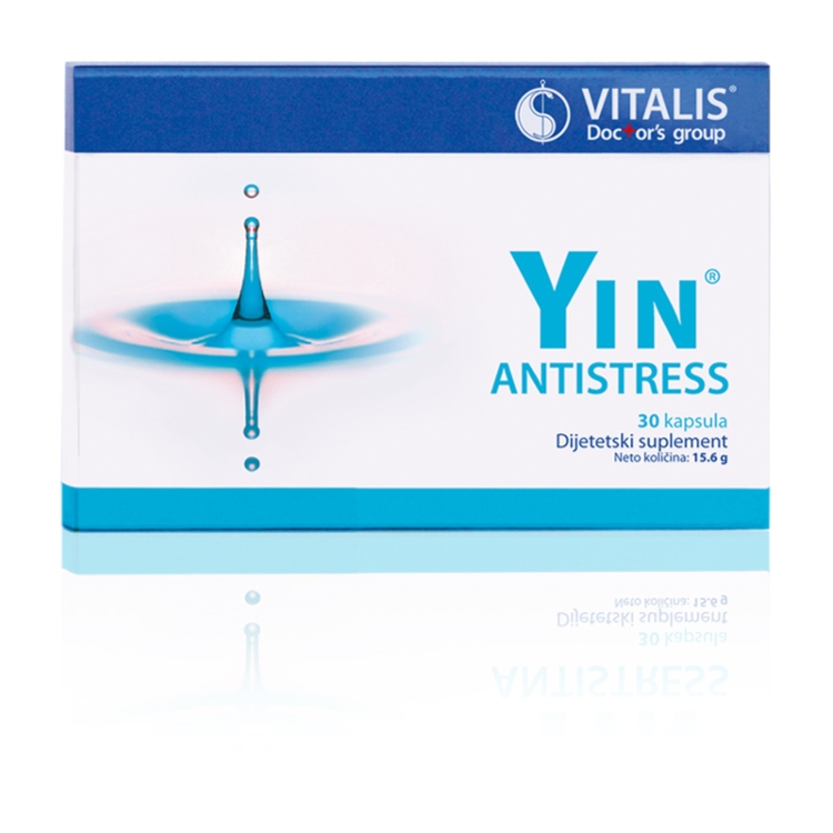 Vitalis Yin Antistress 20 kapsula