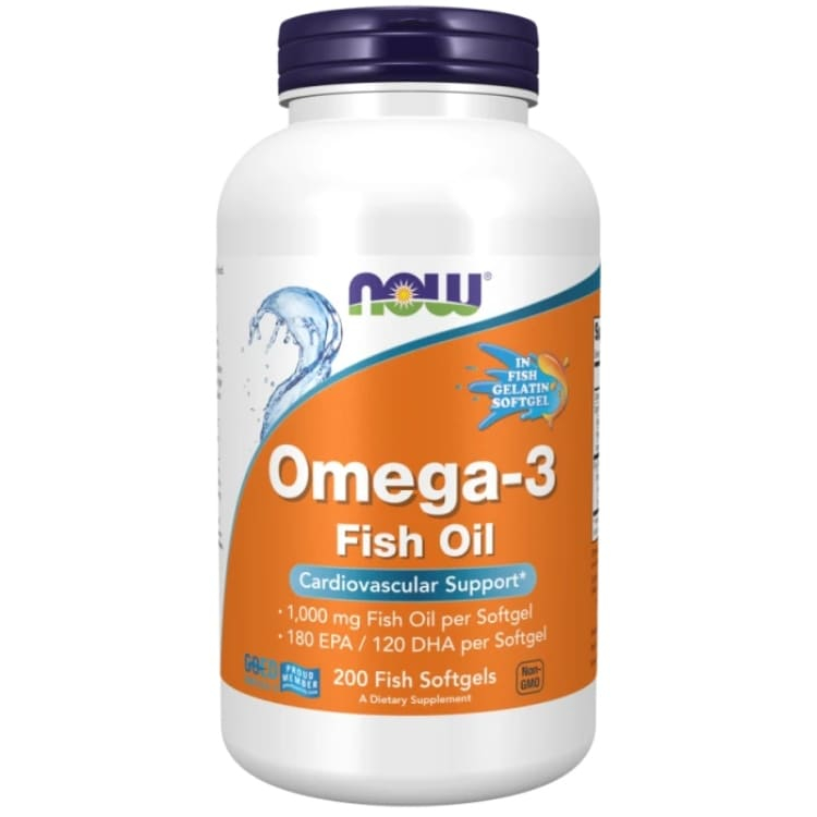 Now Omega-3 1000mg 200 kapsula