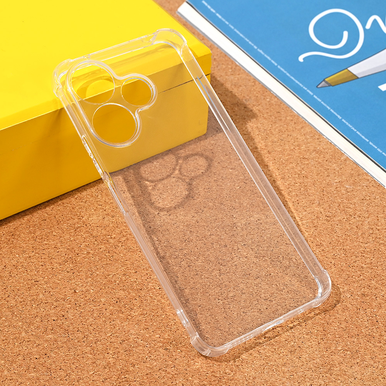 Zastitna maska (futrola) Transparent Ice Cube - Xiaomi Redmi 13