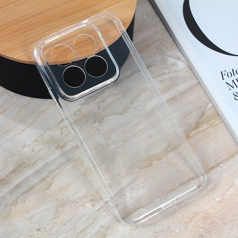 Zastitna maska (futrola) Teracell Giulietta - Xiaomi 14 Pro Transparent