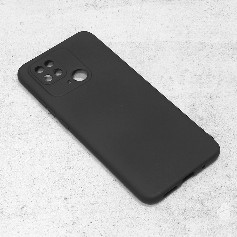Zastitna maska (futrola) Teracell Giulietta - Xiaomi Redmi 10C mat crna
