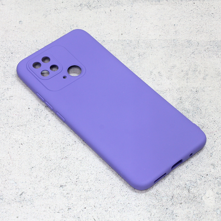 Zastitna maska (futrola) Teracell Giulietta - Xiaomi Redmi 10C mat ljubicasta