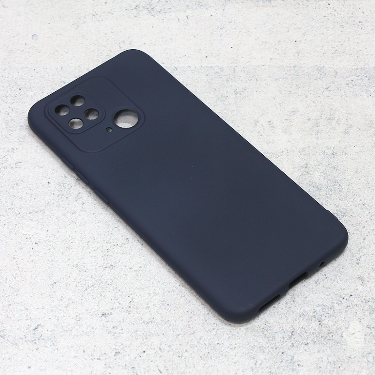 Zastitna maska (futrola) Teracell Giulietta - Xiaomi Redmi 10C mat tamno plava