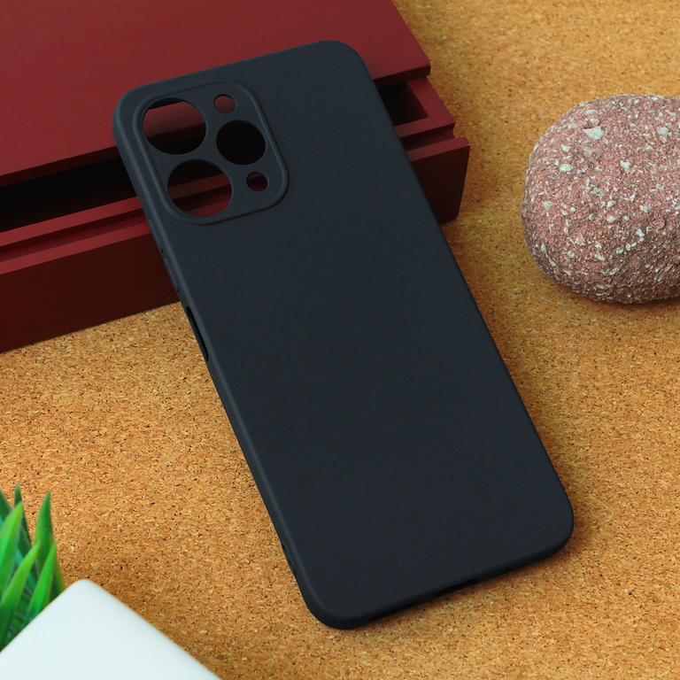 Zastitna maska (futrola) Teracell Giulietta - Xiaomi Redmi 12 mat crna