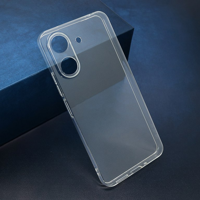 Zastitna silikonska maska (futrola) CLEAR - Xiaomi Redmi 13C/Poco C65 pro providna (MS)