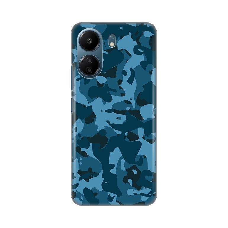 Zastitna silikonska maska (futrola) PRINT - Xiaomi Redmi 13C Camouflage Pattern