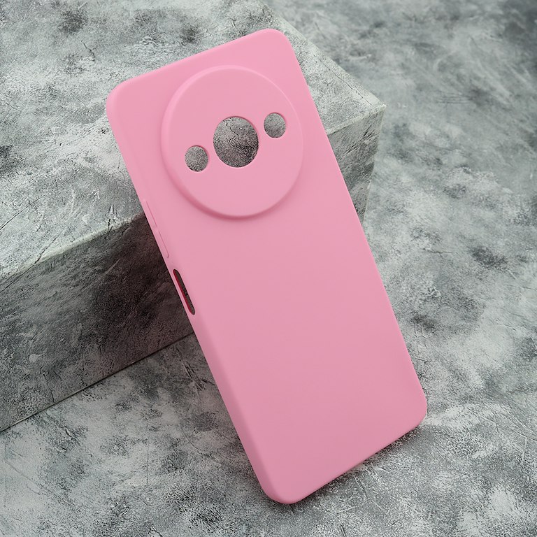 Zastitna maska (futrola) GENTLE COLOR - Xiaomi Redmi A3/A3x roze (MS)