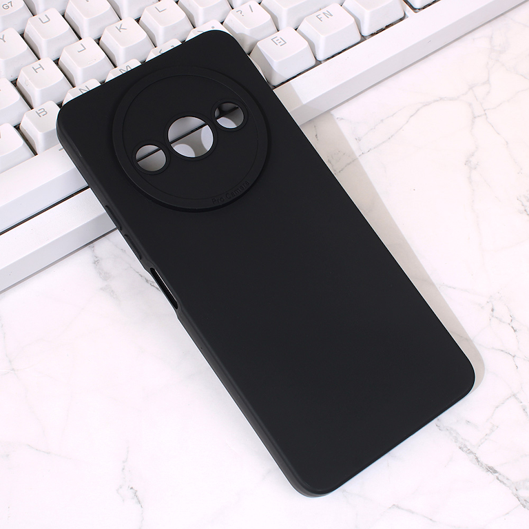 Zastitna maska (futrola) Silikon Pro Camera - Xiaomi Redmi A3 crna