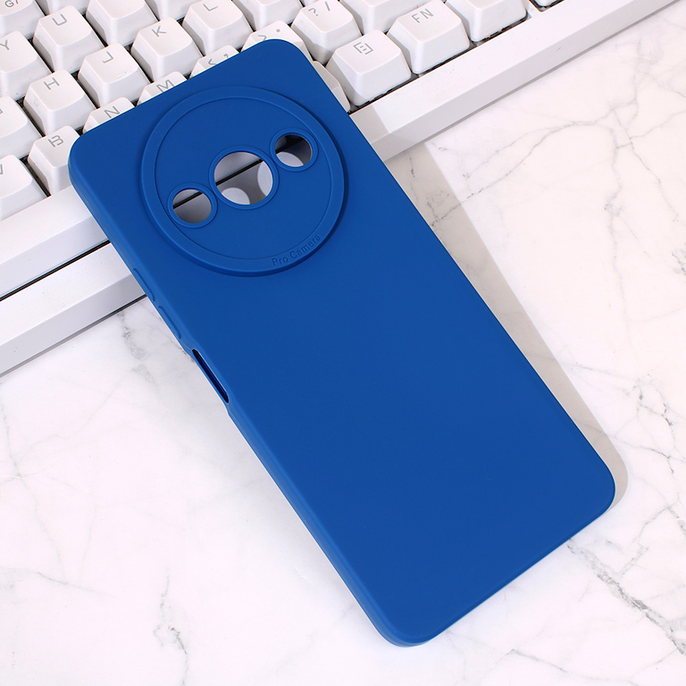 Zastitna maska (futrola) Silikon Pro Camera - Xiaomi Redmi A3 plava