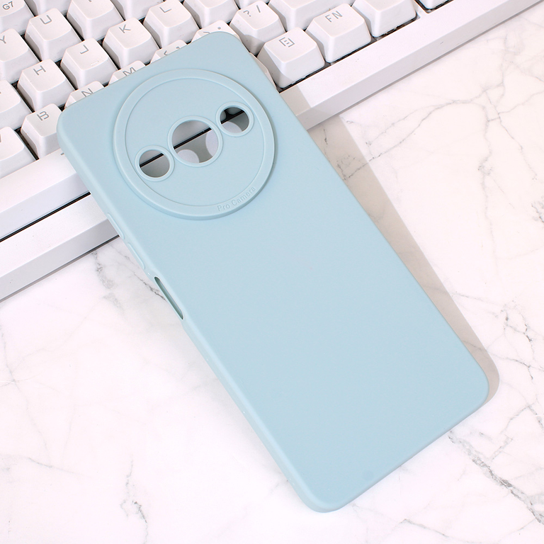 Zastitna maska (futrola) Silikon Pro Camera - Xiaomi Redmi A3 svetlo plava