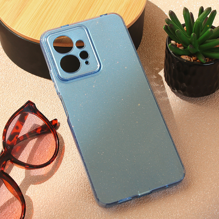Zastitna maska (futrola) Sparkle Dust - Xiaomi Redmi Note 12 4G (EU) plava