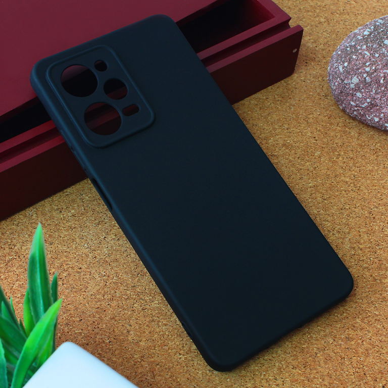Zastitna maska (futrola) Teracell Giulietta - Xiaomi Redmi Note 12 5G (EU) mat crna