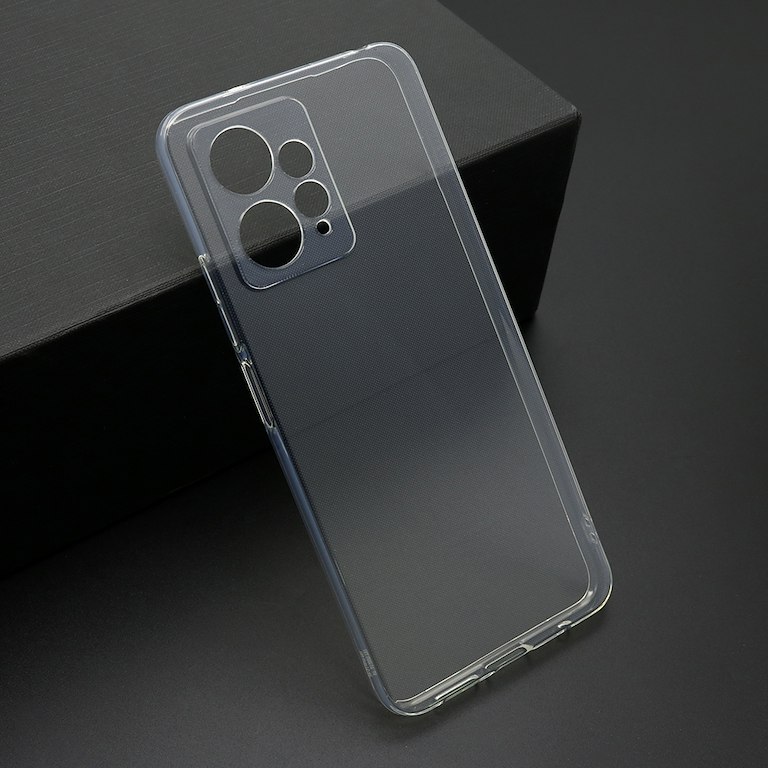 Zastitna ultra tanka (skin) maska / futrola PROTECT - Xiaomi Redmi Note 12 5G/Poco x5 providna (bela) (MS)