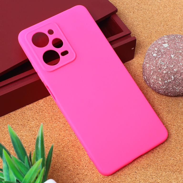 Zastitna maska (futrola) Teracell Giulietta - Xiaomi Redmi Note 12 Pro 5G (EU) mat pink