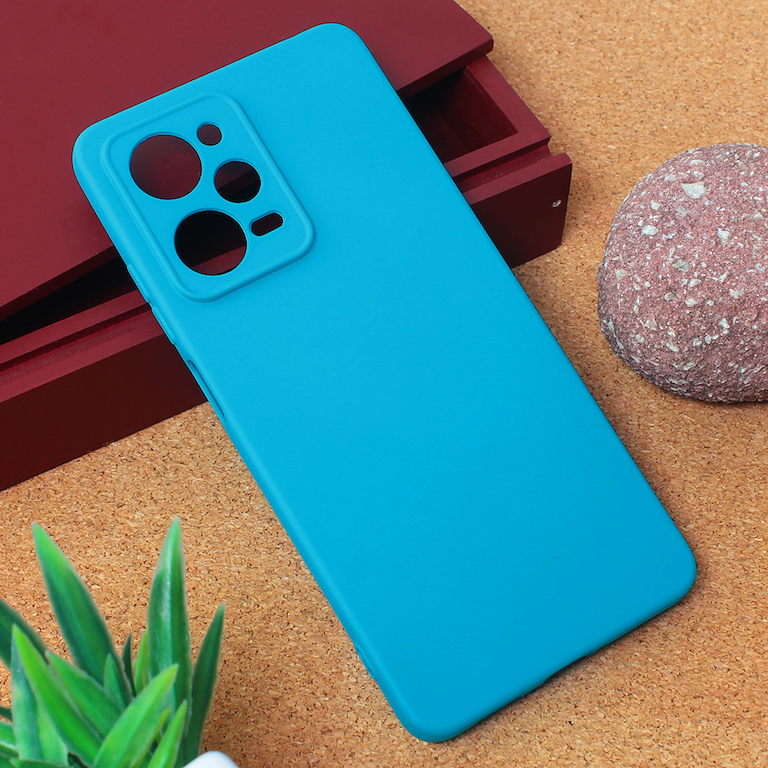 Zastitna maska (futrola) Teracell Giulietta - Xiaomi Redmi Note 12 Pro 5G (EU) mat svetlo plava